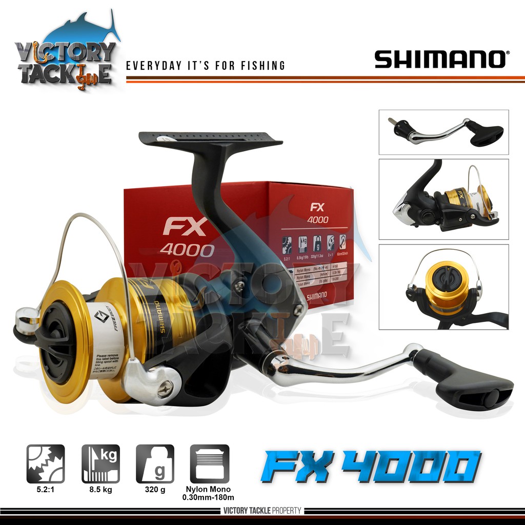 REEL PANCING SHIMANO FX 2019 1000 | 2000 | 2500 | 3000 | 4000 | Shopee ...