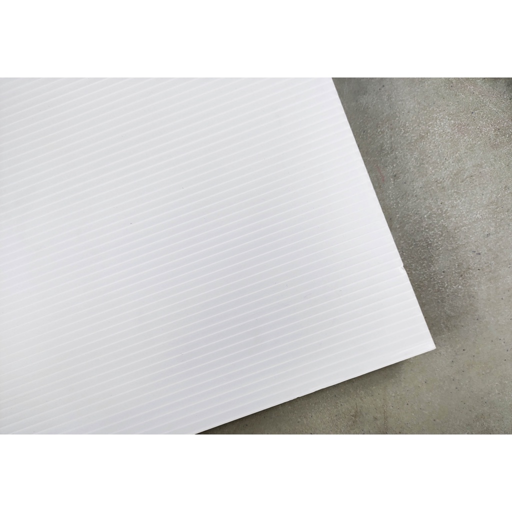 Jual IMPRA / ALVA / PP BOARD UK. 75 X 50 CM 3 MM WARNA PUTIH | Shopee ...