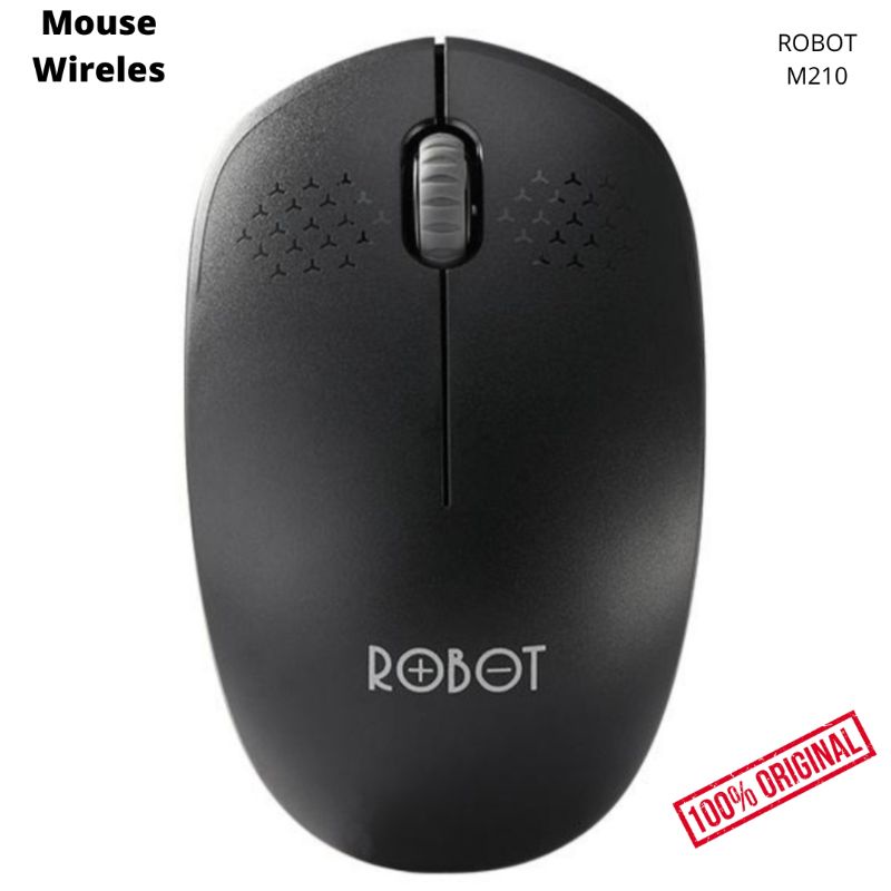 Jual Mouse Wireless ROBOT M210 Optical USB Bluetooth Komputer Laptop ...