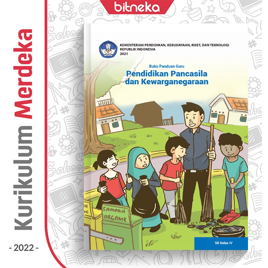 Jual Buku Panduan Guru PPKN untuk SD Kelas 4 Kurikulum Merdeka Kurmer | Shopee Indonesia