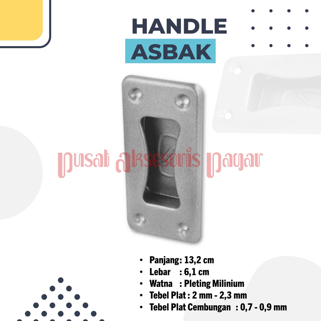 Jual Handle Asbak pintu besi Hendel Handel | Shopee Indonesia