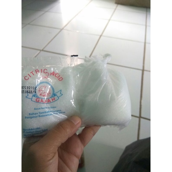 Jual citrun cap gajah 250 gram / citric acid / asam citrun 250 gram ...