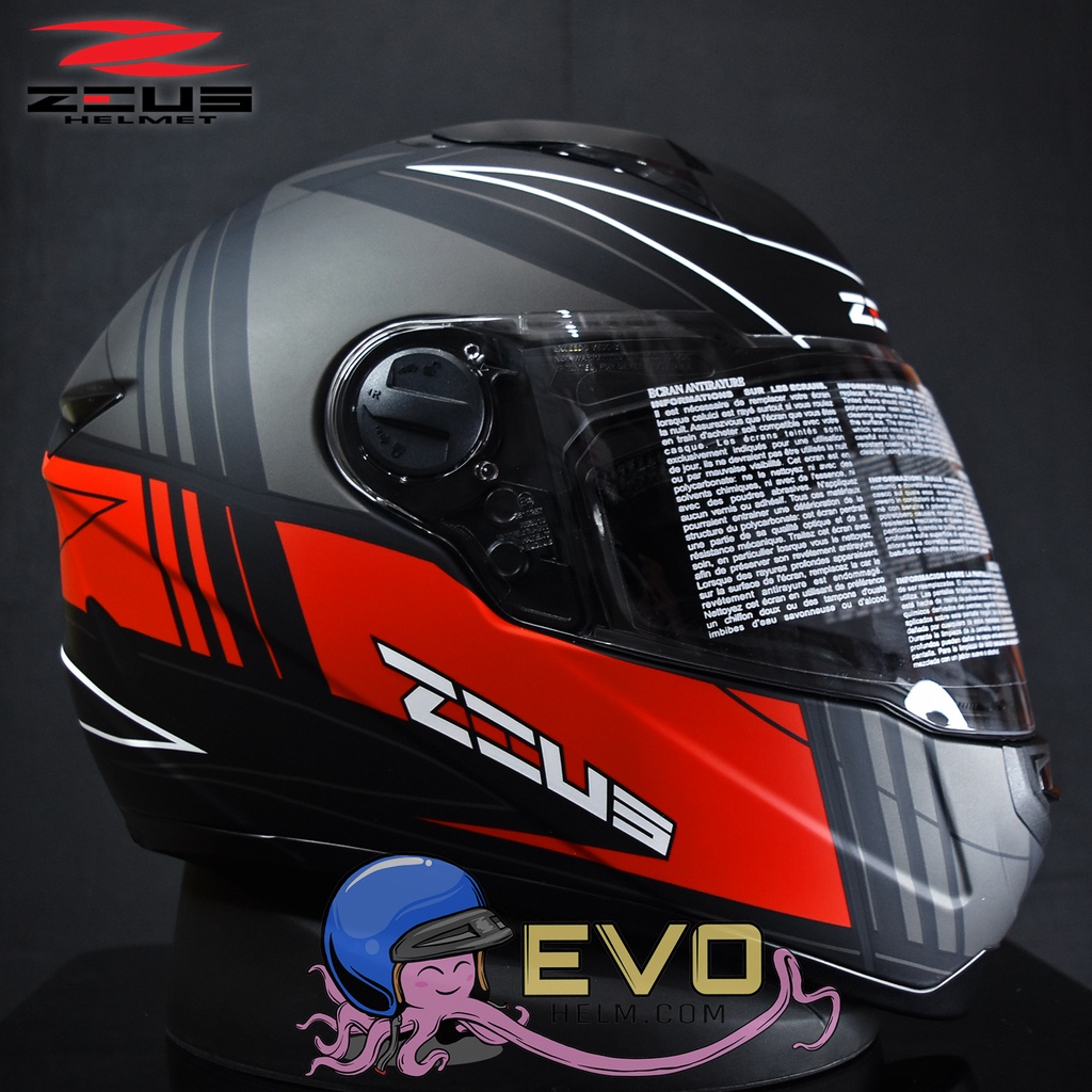 HELM ZEUS FULL FACE HELM ZEUS FULL FACE HELM ZEUS ZS 811 MATT BLACK J20 ...