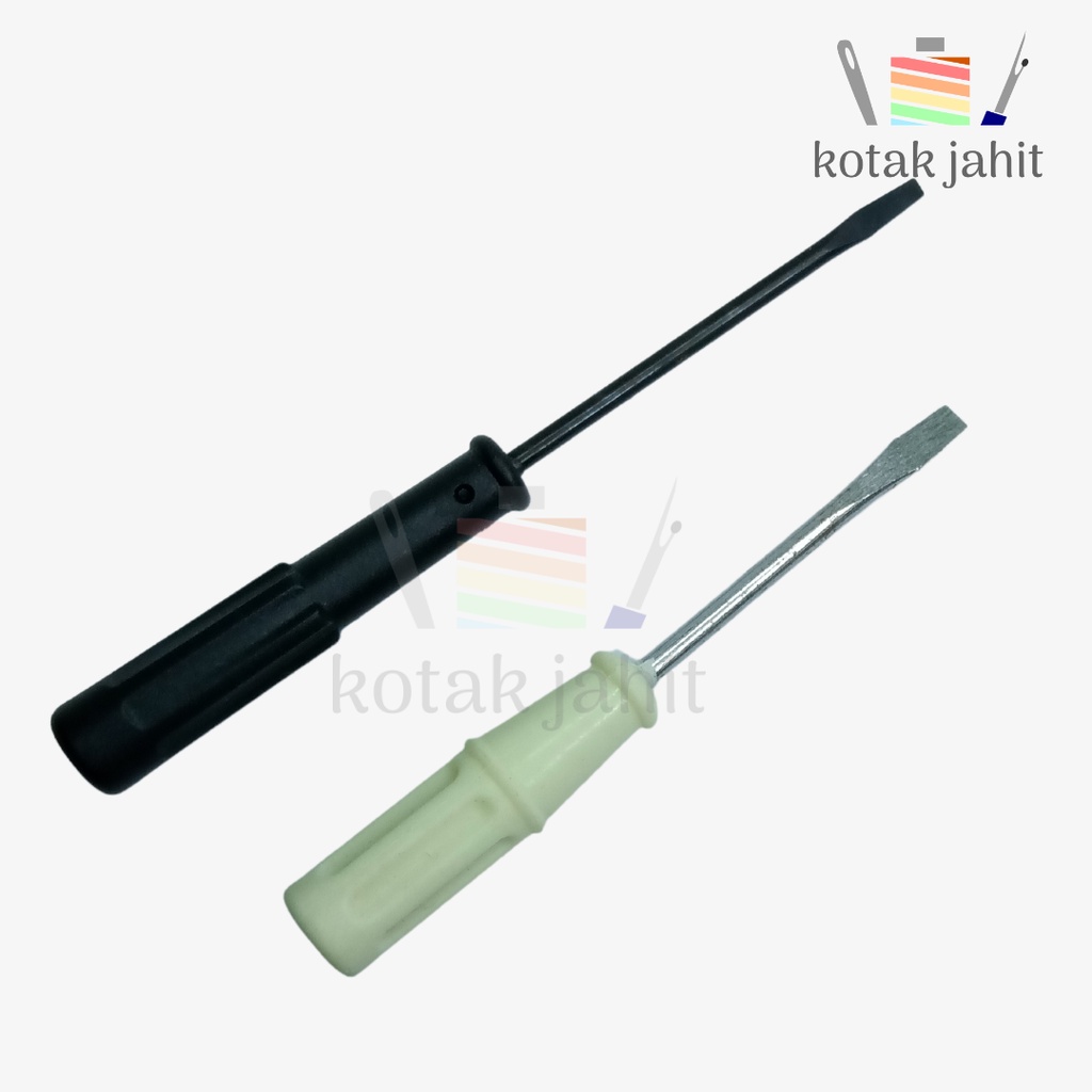 Jual obeng kecil model min minus screw driver untuk membuka baut jarum ...