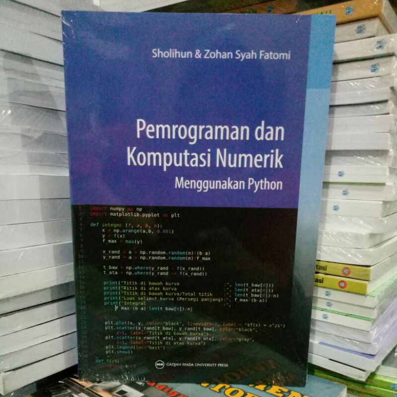 Jual BUku Original: Pemrograman dan Komputasi Numerik Menggunakan ...