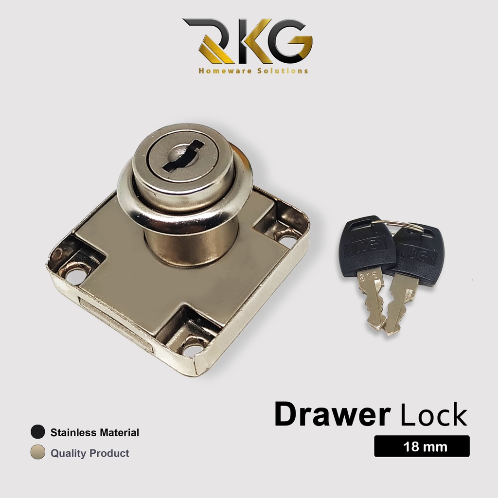 Jual Kunci Laci Huben l Lemari l Drawer Lock 18mm | Shopee Indonesia