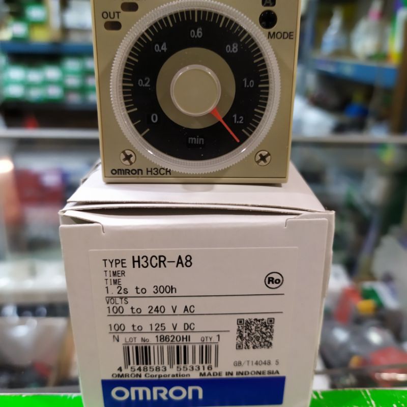 Jual Timer Omron H3CR-A8 220Vac / Timer H3CR-A8 Omron Indonesia|Shopee ... Jual Timer Omron H3CR-A8 220Vac / Timer H3CR-A8 Omron Indonesia|Shopee ...