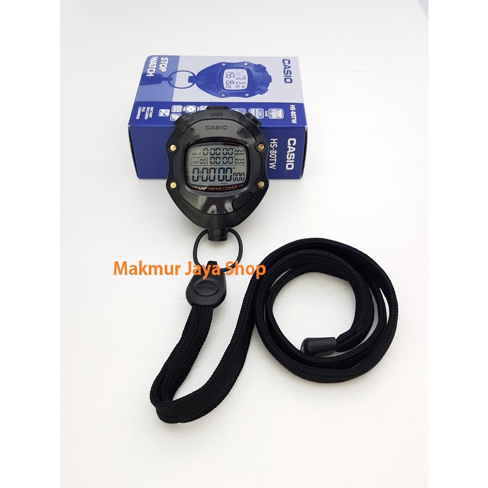 Jual Stopwatch Casio HS 80TW - Alat Pengukur Waktu HS-80TW HS 80 TW | Shopee Indonesia