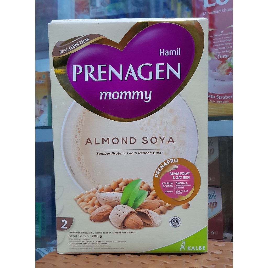 Jual Prenagen Mommy Almond Soya Powder 200gr | Shopee Indonesia