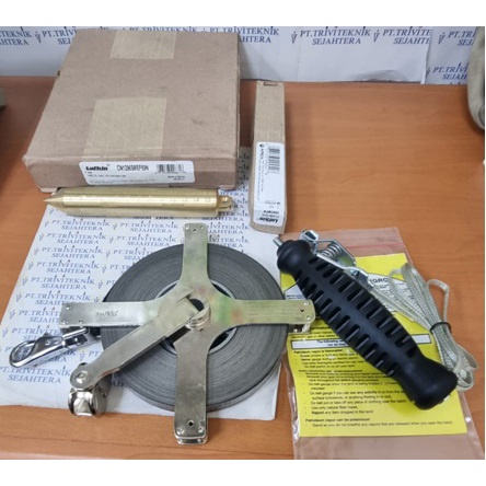 Jual Lufkin tank diping tape oil gauging sounding 30 meter,depth roll ...