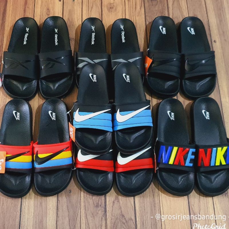 Jual Sandal nike / sandal slop pria nike / sandal / sanda slip on nike ...