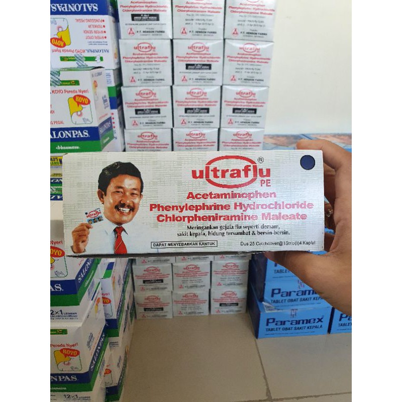 Jual Ultraflu tab 1 Box ( isi 25 strip ) | Shopee Indonesia