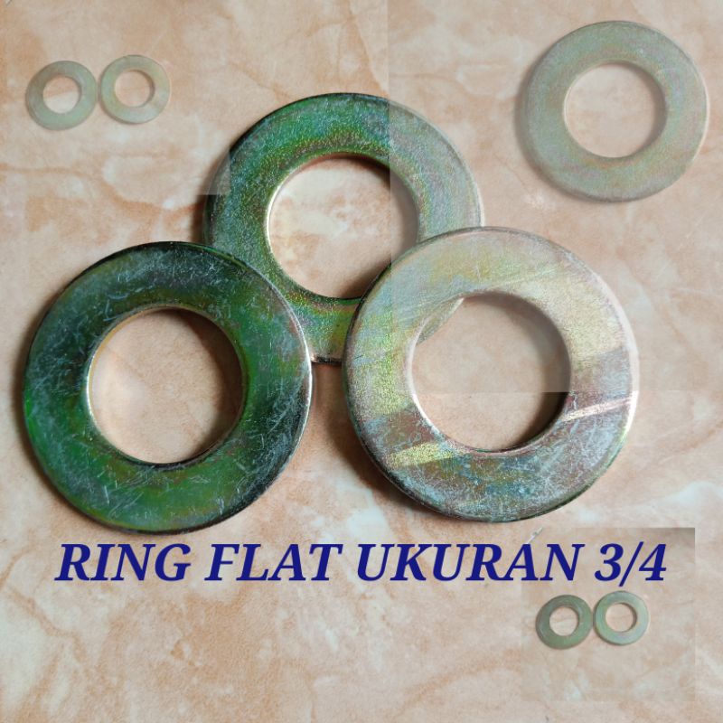 Jual Ring Plat Ukuran 3/4 Ring Sambungan Instalasi Pom Mini Pertamini ...