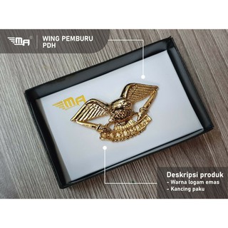 Jual WING PEMBURU TNI AD PDH BRIVET BREVET PIN PEMBURU TNI AD | Shopee ...