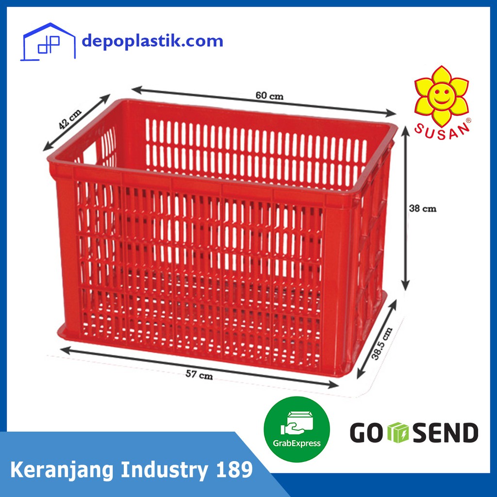 Jual Keranjang Industri 189 / Box Container / Keranjang Container ...
