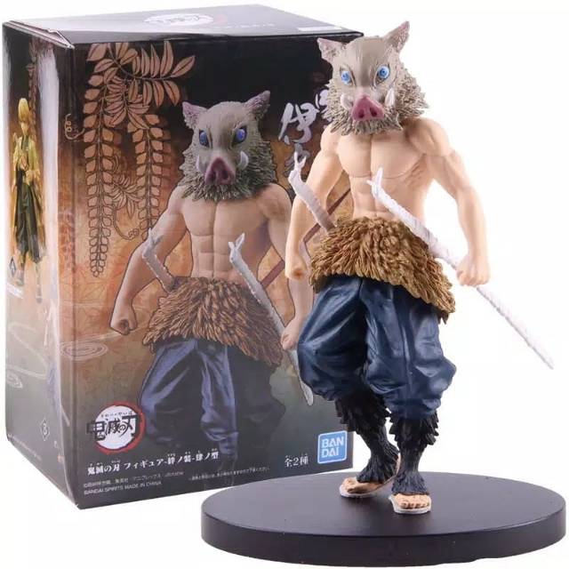 Jual MAINAN DEMON SLAYER INOSUKE HASHIBIRA KIMETSU NO YAIBA ACTION ...