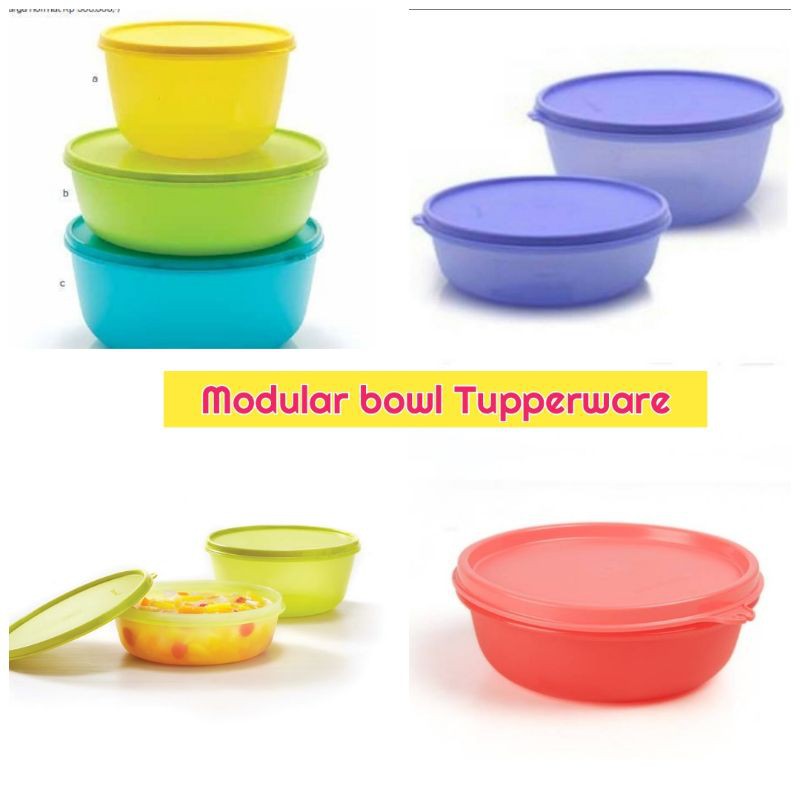 Jual Mangkok tupperware tempat sayur aneka bowl ukuran kecil dan besar ...