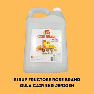 Jual Rosebrand Gula Cair Fructose Fruktase 5kg/Rose Brand Fruktose Gula ...