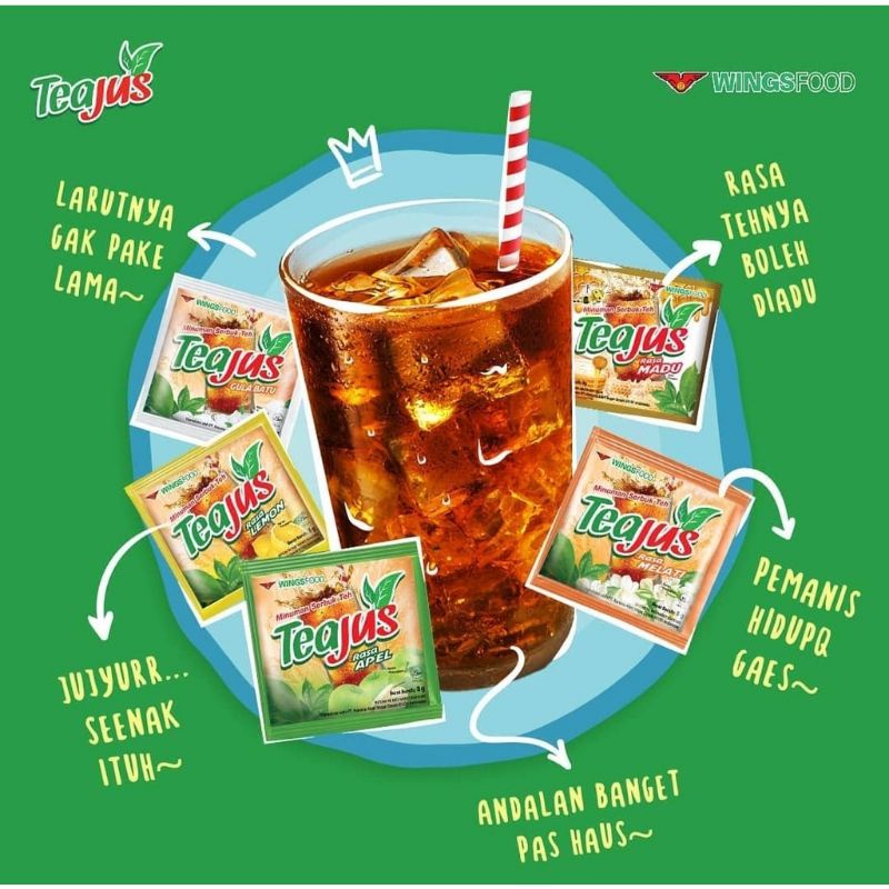 Jual TEAJUS|MINUMAN ISTAN|MINUMAN SERBUK TEH | Shopee Indonesia