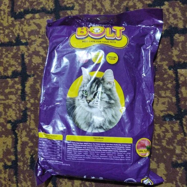 Jual Pakan Kucing murah, Cat Food BOLT, Bolt Kitten 1kg | Shopee Indonesia