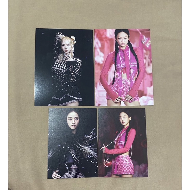 Jual blackpink born pink postcard jennie jisoo lisa album born pink ...