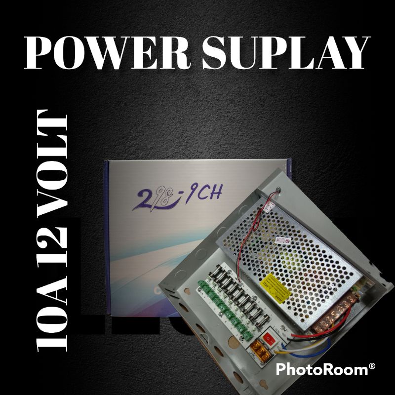 Jual POWER SUPLAY + PANEL 10 A 12 VOLT | Shopee Indonesia