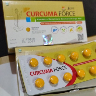 Jual CURCUMA FORCE - Harga paket (5) Blister/strip = 60 tablet ( per ...
