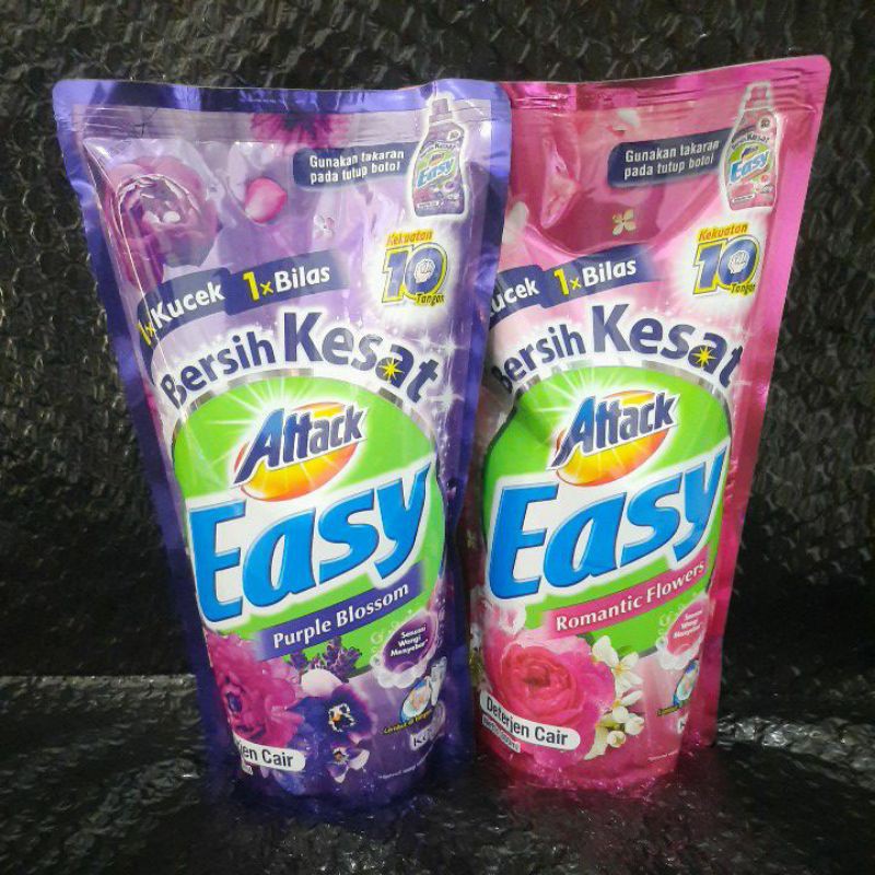 Jual attack easy detergent cair 750ml | Shopee Indonesia