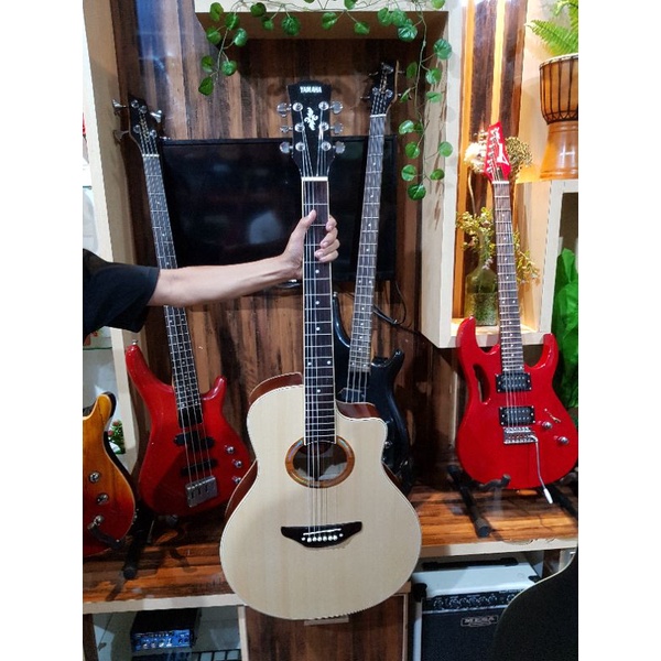 Jual Gitar akustik Yamaha apx500ii lis gading custom SUPER DELUXE ...