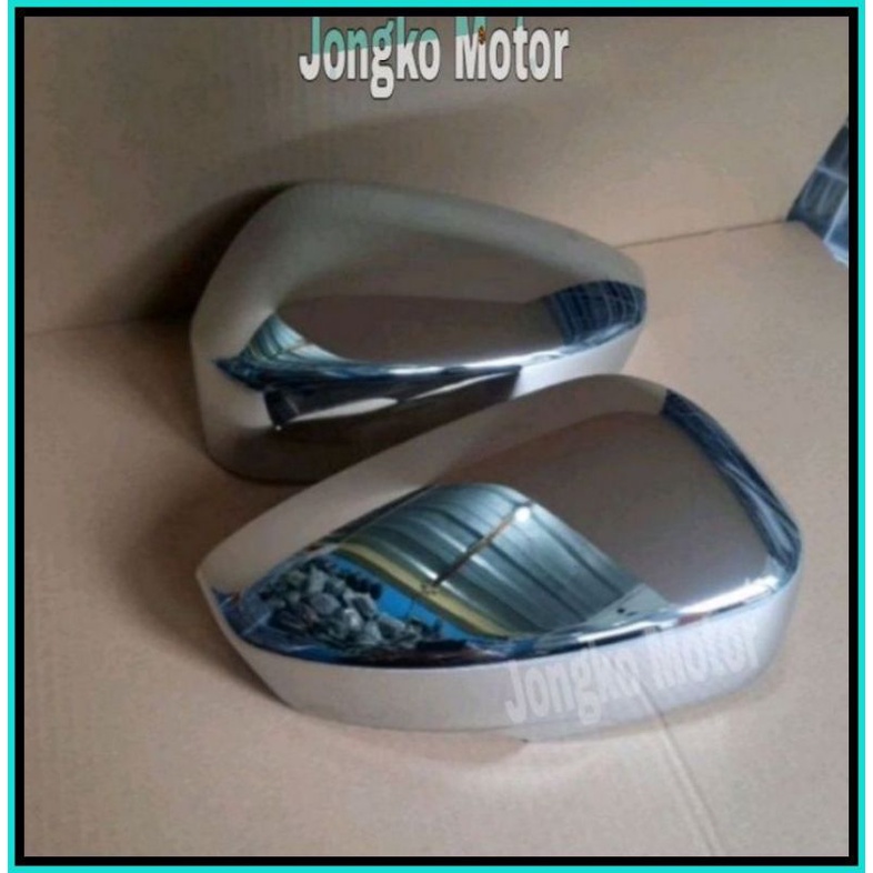Jual COVER Spion Xpander Original CHROME Tutup Spion Xpander Original ...