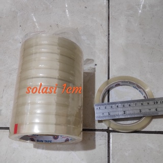 Jual lakban, solasi, selotip, solatip, ukuran 1 cm | Shopee Indonesia