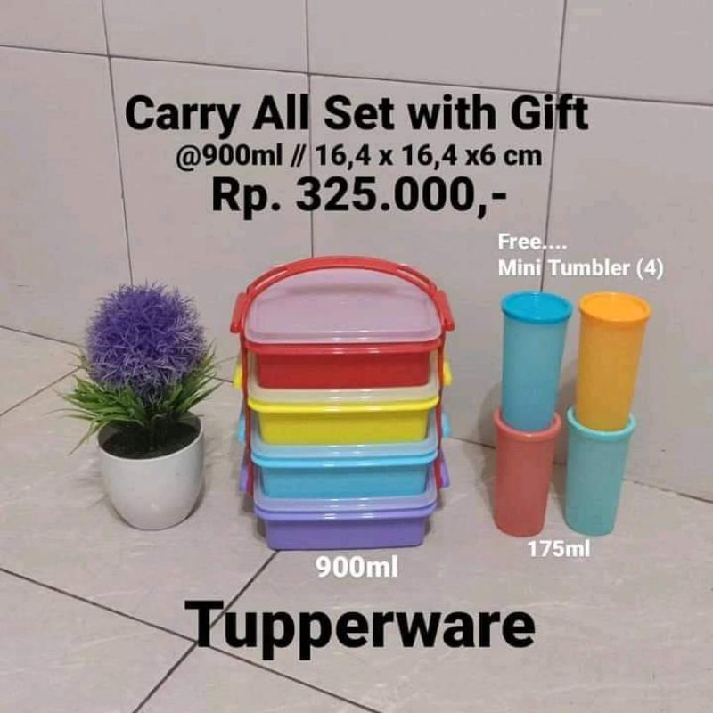 Jual Carry All Set Free Mini tumbler (isi 8pc) | Shopee Indonesia