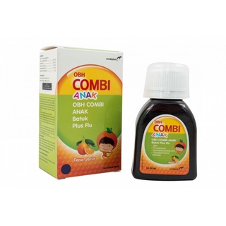 Jual OBH Combi anak batuk plus flu jeruk 60 ml - sirup obat batuk anak ...