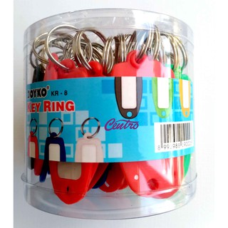 Joyko Key Ring KR-8 Gantungan Kunci Label Isi 50 Pcs | Shopee Indonesia