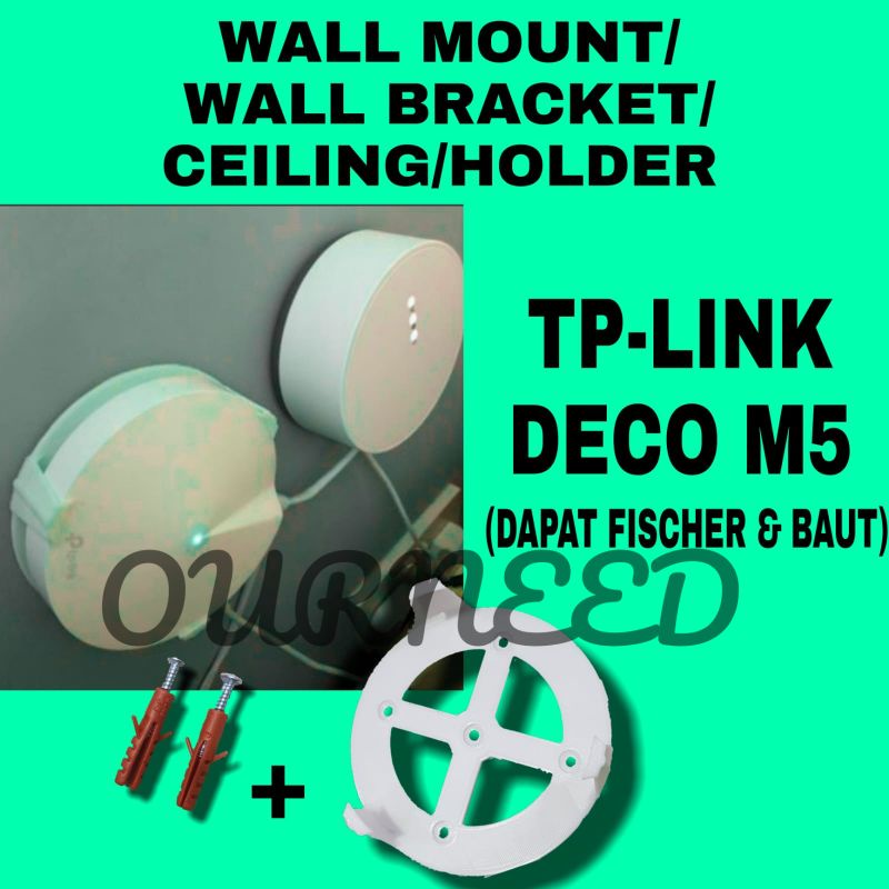 Jual TP LINK Tplink Deco M5 Ceiling Holder Wall Mount Bracket | Shopee ...