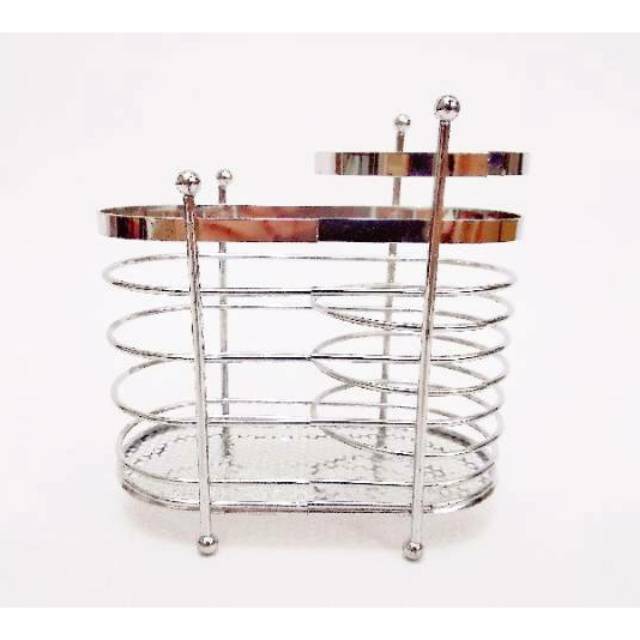 Jual Tempat Sendok Stainless / Tempat Sendok Elegan / Rak Sendok ...