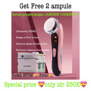 Jual ALAT SETRIKA WAJAH MINI RF / PENGENCANGAN MUKA USG SUPER ULTRA ...