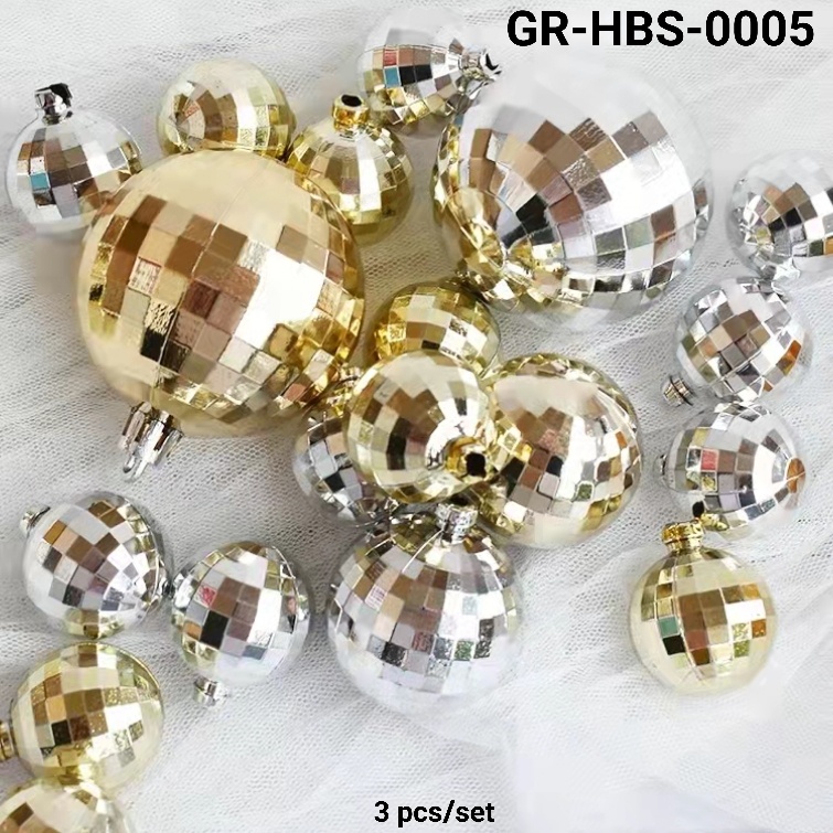 Jual GR-HBS-0005 Cake topper hiasan kue disco ball bola disko gold silver | Shopee Indonesia
