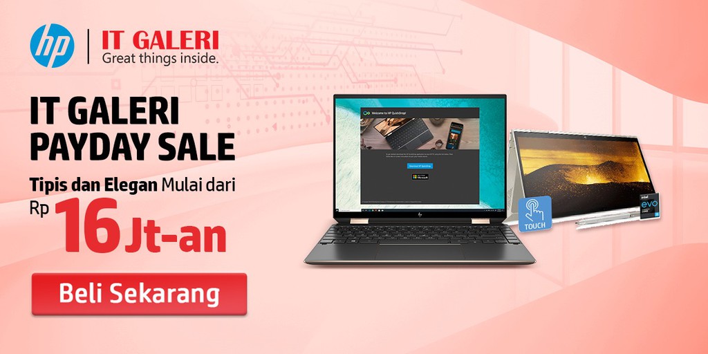 Toko Online IT Galeri - HP Authorized Partner | Shopee Indonesia