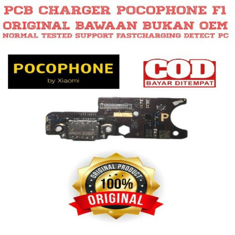 Jual PCB CHARGER PAPAN CHARGER POCOPHONE F1 ORIGINAL COPOTAN | Shopee ...