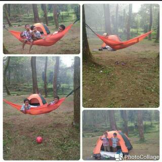 Jual Hammock single - Ayunan - Hammock -Hamuk- ayunan pohon | Shopee ...