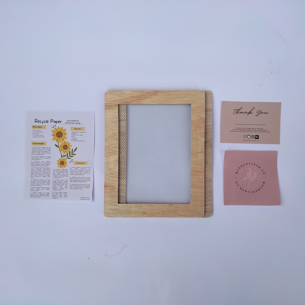 Jual Cetakan kertas daur ulang/Paper making/Alat daur ulang kertas ...