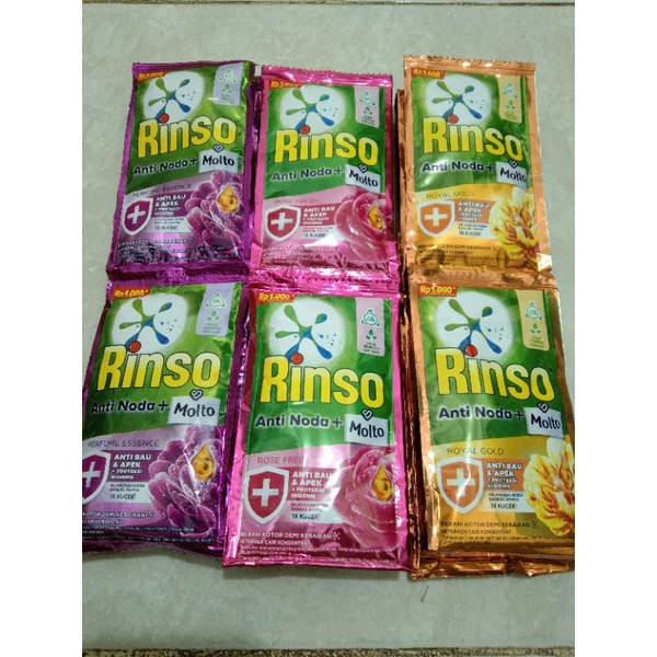 Jual Rinso Molto Sachet 1000 (12 Sachet) | Shopee Indonesia