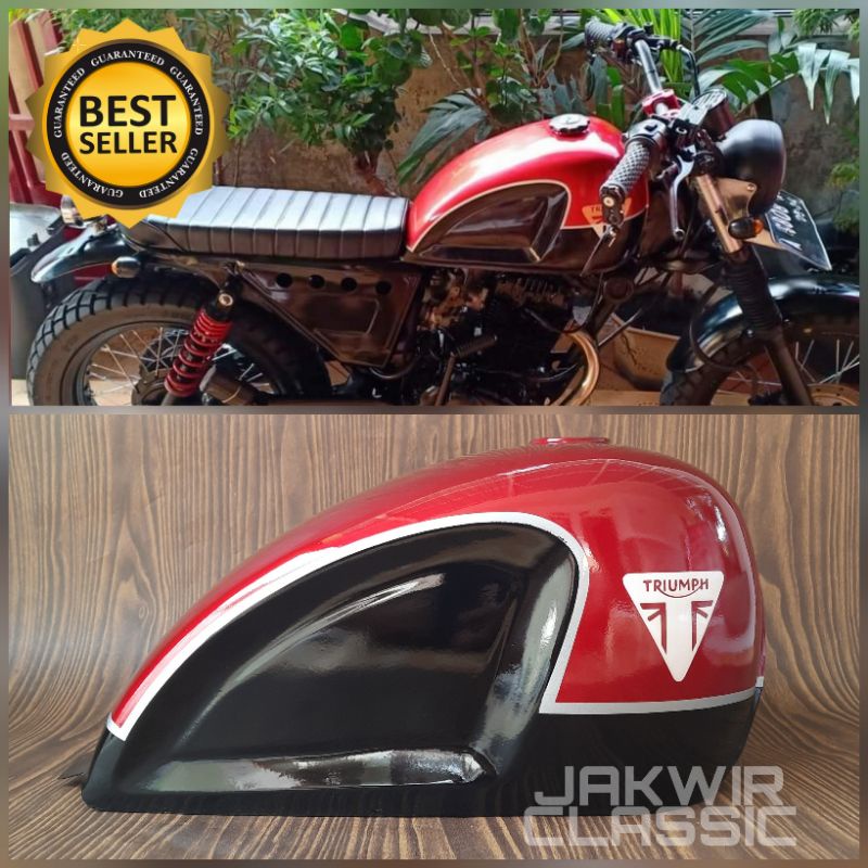 Jual Tangki Japstyle Tiger Megapro GL CB scorpio Byson Thunder bisa ...