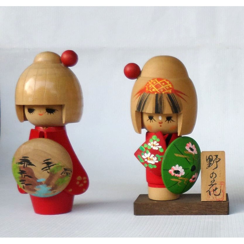 Jual Boneka Kayu Jepang Japanese Wooden Doll Kokeshi Harga 300k per pc ...