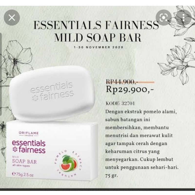 Jual Essential Fairness Soap Bar | Shopee Indonesia