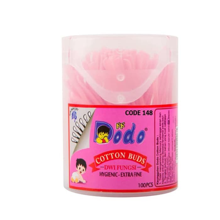 Jual Perawatan Telinga Bayi Dodo Cotton Buds 146 / Cotton Buds Dwi ...