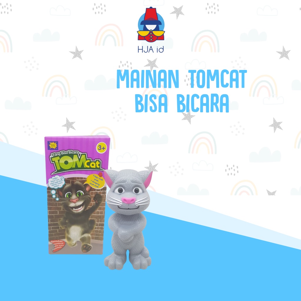 Jual Mainan Edukasi Anak Magical Tomcat Tom Cat Talking Tom Nyanyi ...