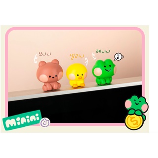 Jual LINE FRIENDS MININI BROWN SALLY BNINI SELINI LENINI MONITOR FIGURE ...