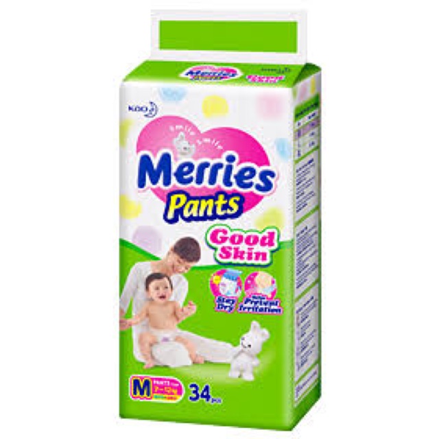 Jual MERRIES PANTS GOOD SKIN M34 / L30 / XL26 / XXL28 | Shopee Indonesia